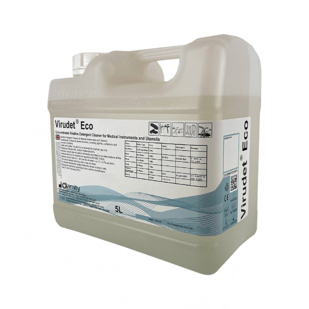 Virudet Eco Alkaline Detergent Cleaner 5L | ANYMED Saudi Arabia